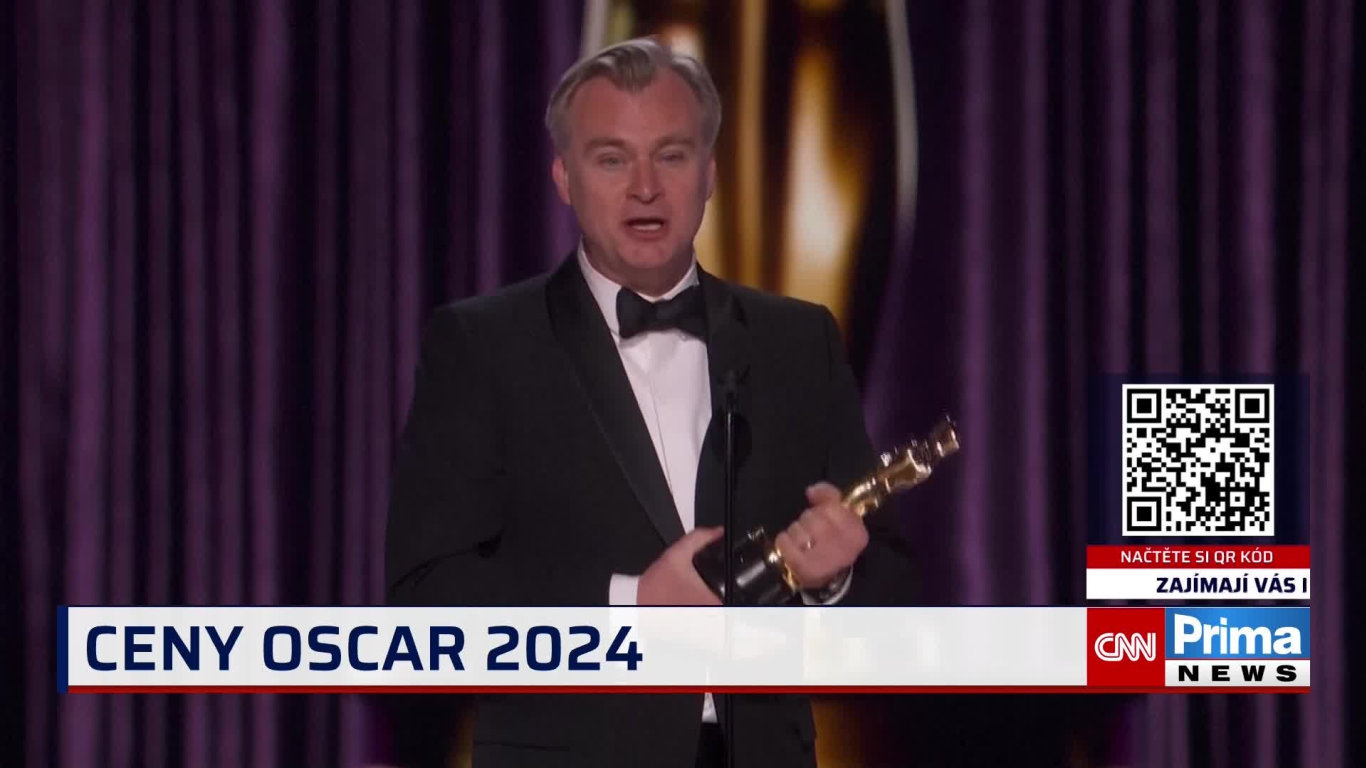 Předávání Cen Akademie Oscar 2024 - CNN Prima NEWS