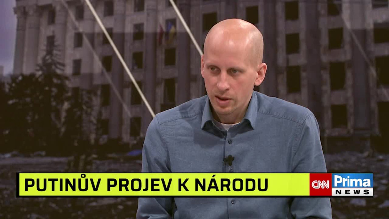 Zrno o projevu Putina - CNN Prima NEWS