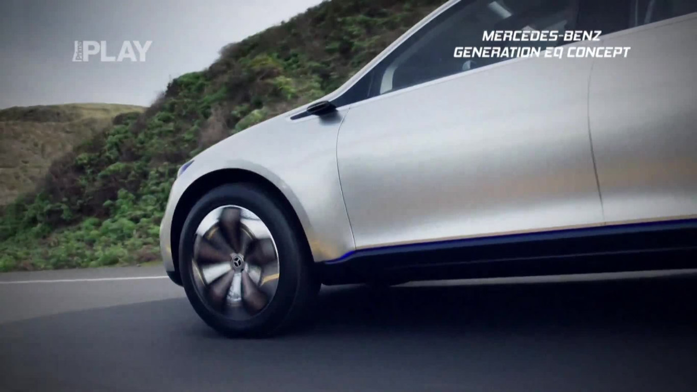 Mercedes-Benz Generation EQ Concept - Autosalon - CNN Prima NEWS