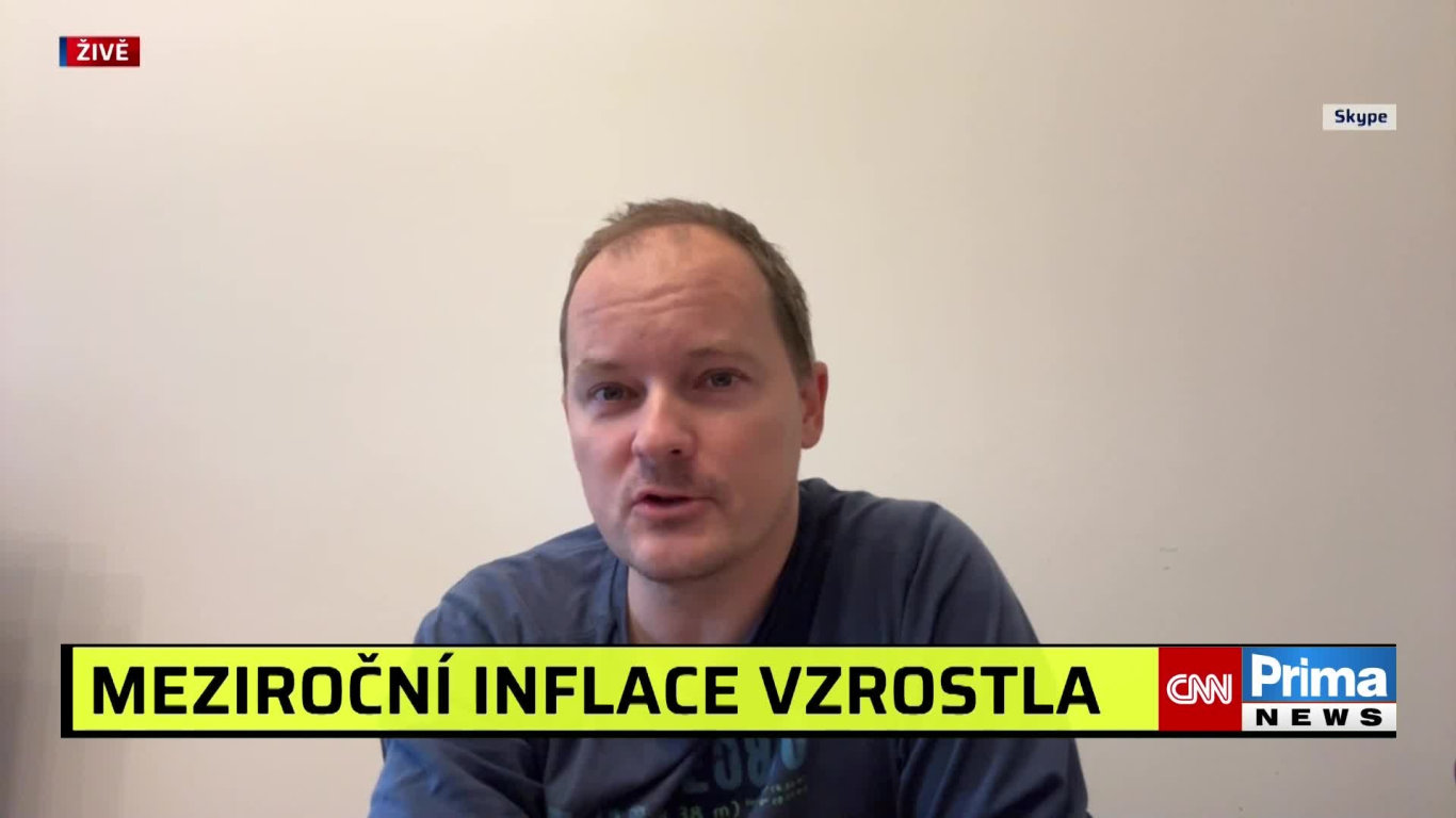 Vývoj inflace v Česku - CNN Prima NEWS