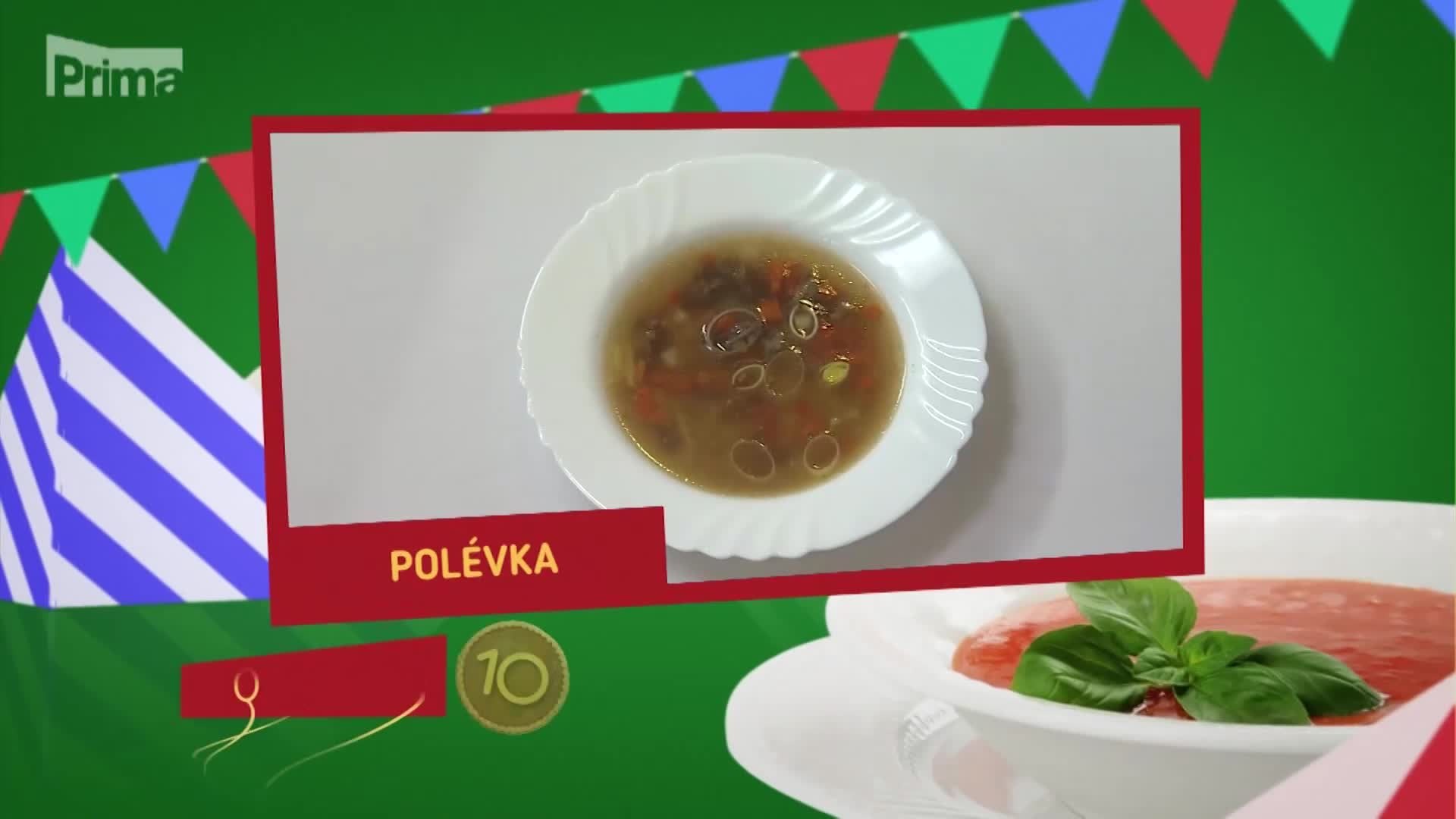 Prostřeno! XIX (18) - Zlatavá polévka - bonus pořadu Prostřeno! | prima+