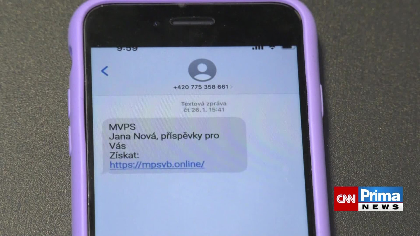 Pozor na falešné SMS - CNN Prima NEWS