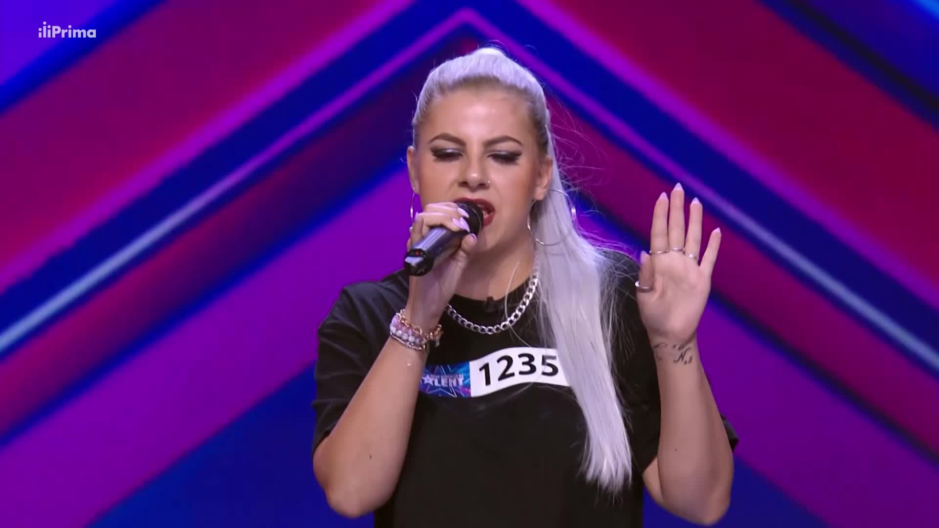 ČESKO SLOVENSKO MÁ TALENT X (12) – Raperka Ashley Theimer - bonus ...