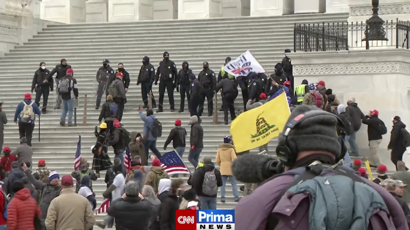 Lednový útok na Kapitol - CNN Prima NEWS