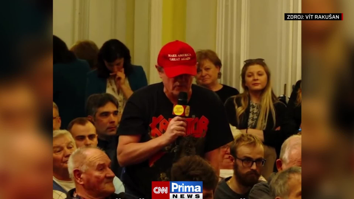 Podání rukou v Debatách bez cenzury - CNN Prima NEWS