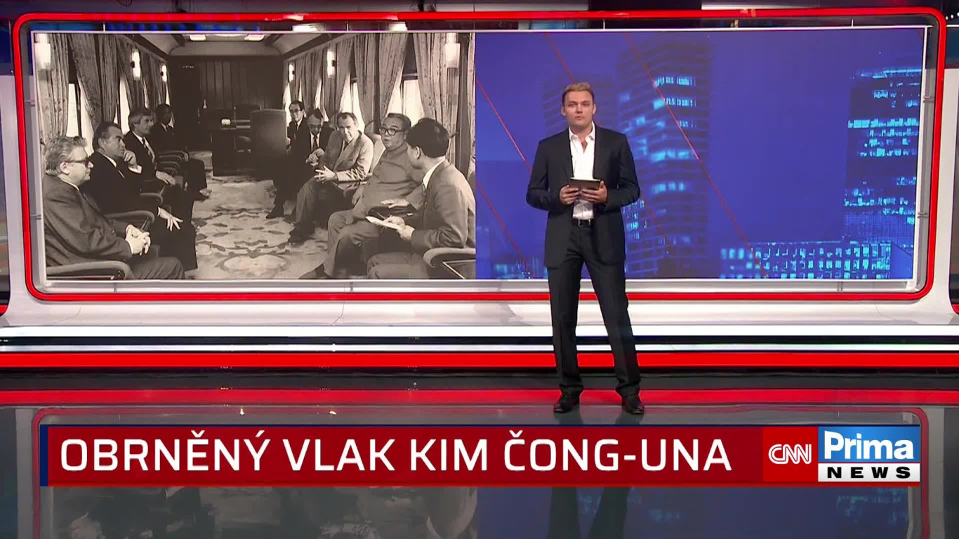 Obrněný vlak Kim Čong-una - CNN Prima NEWS