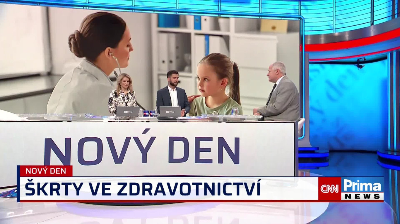 Epidemiolog Roman Prymula o krizi ve zdravotnictví - CNN Prima NEWS