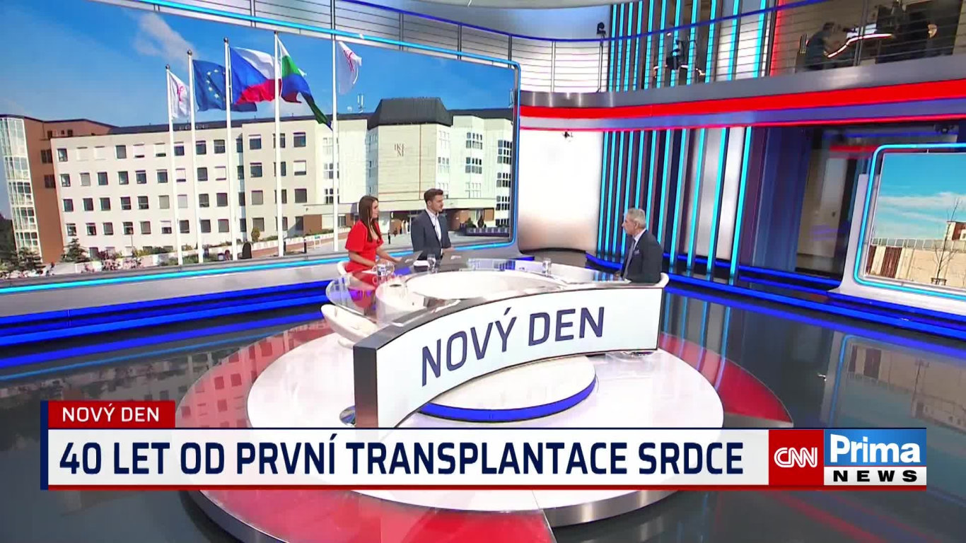 Kardiolog Josef Kautzner o transplantaci srdce - CNN Prima NEWS