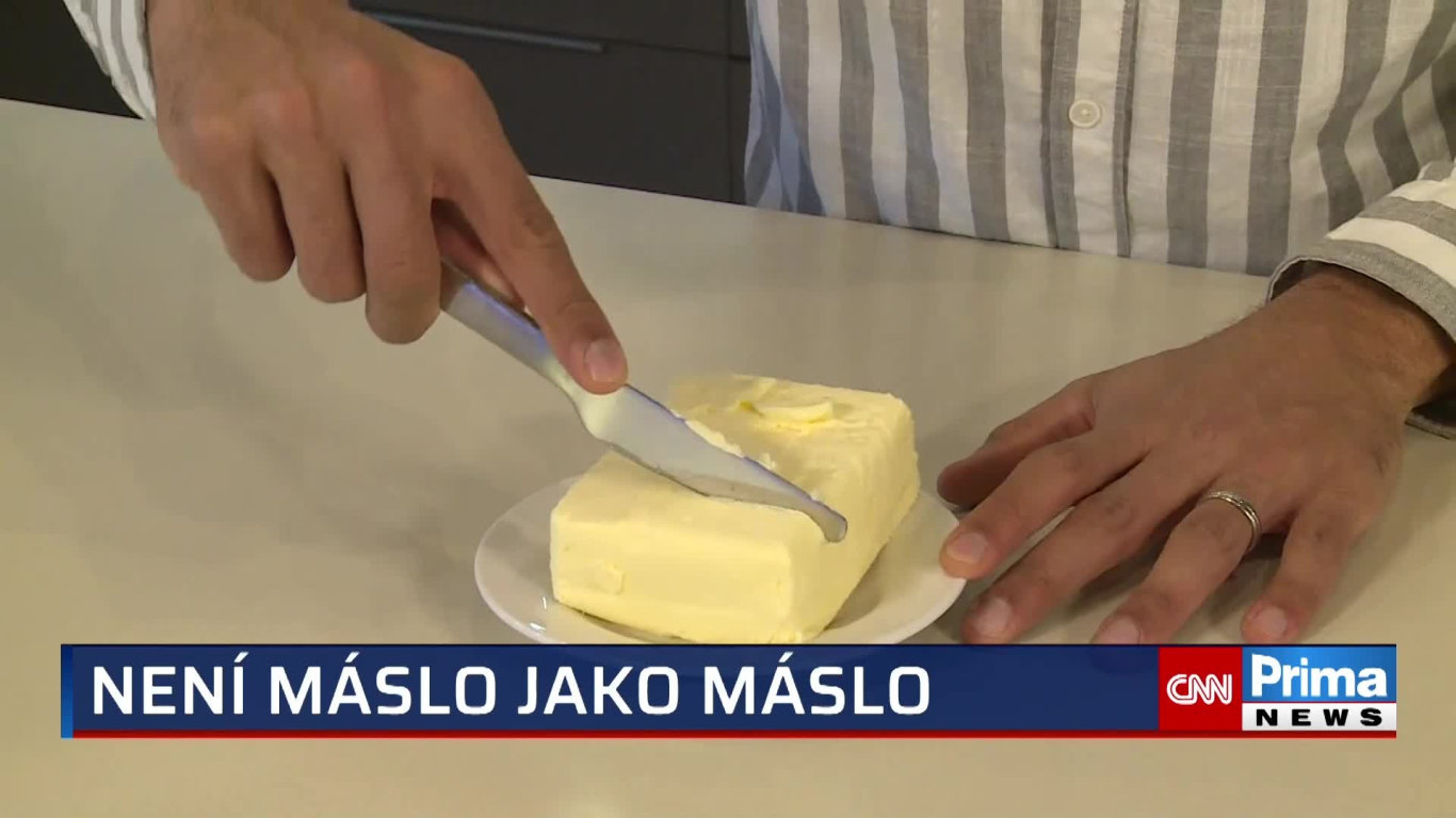 Není máslo jako máslo - CNN Prima NEWS
