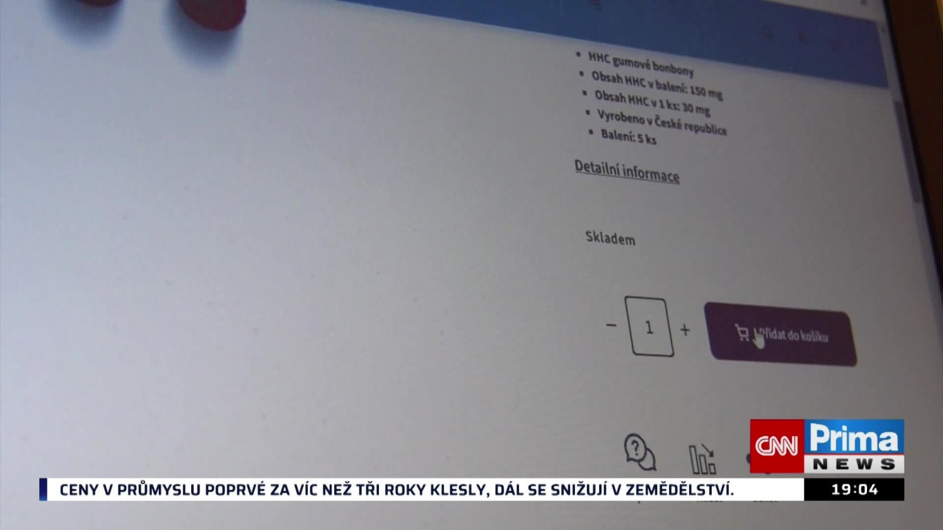 Konec produktů s HHC - CNN Prima NEWS