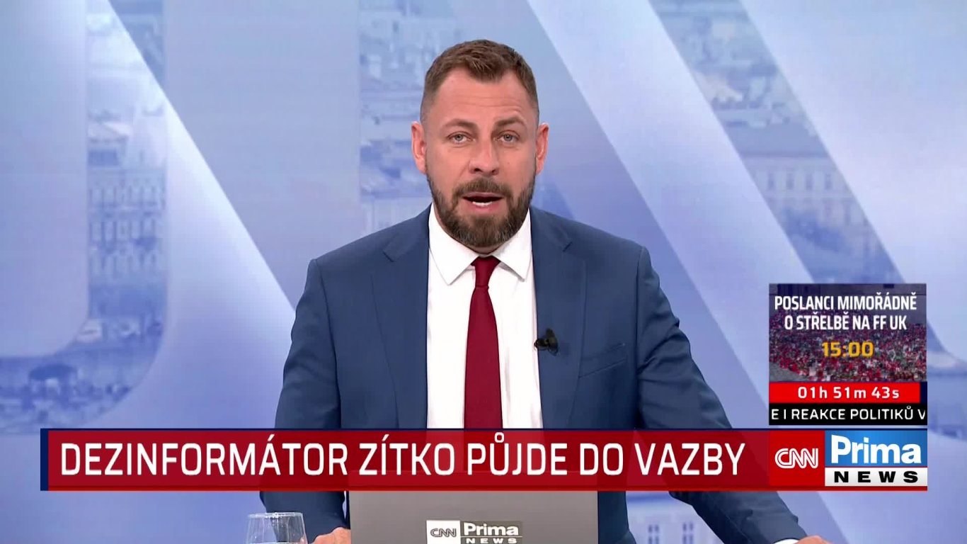 Pavel Zítko je ve vazbě - CNN Prima NEWS