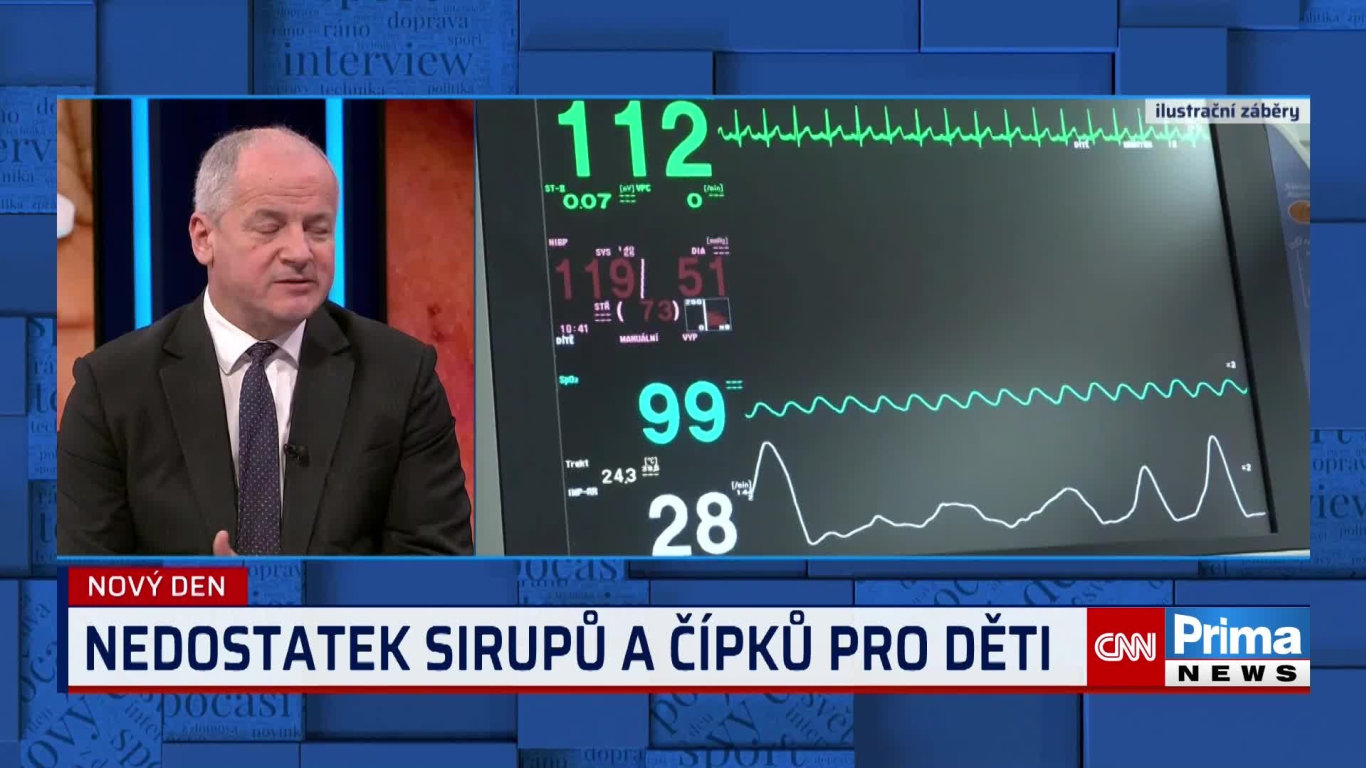 Epidemiolog Roman Prymula v pořadu Nový den - CNN Prima NEWS