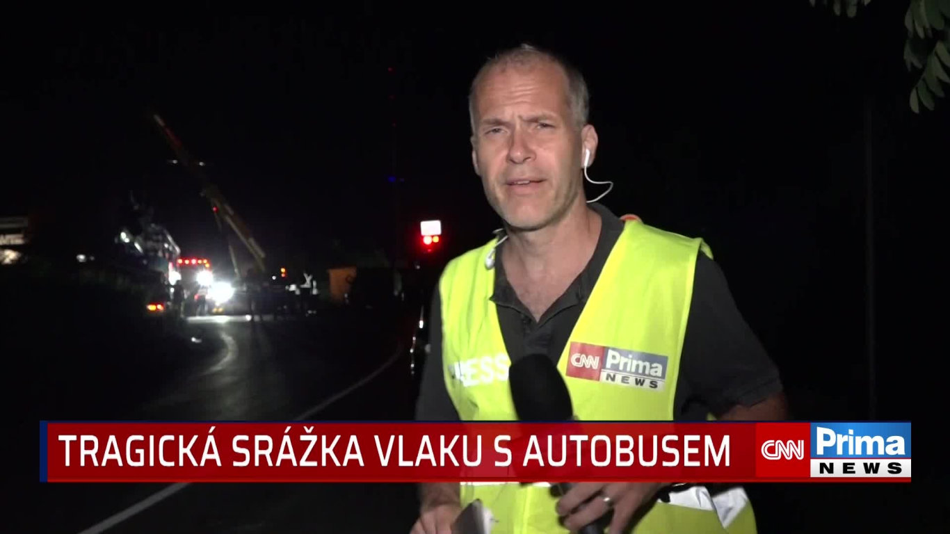 Kolej, po které vlak jel, byla uzavřená, řekl ministr Ráž - CNN Prima NEWS