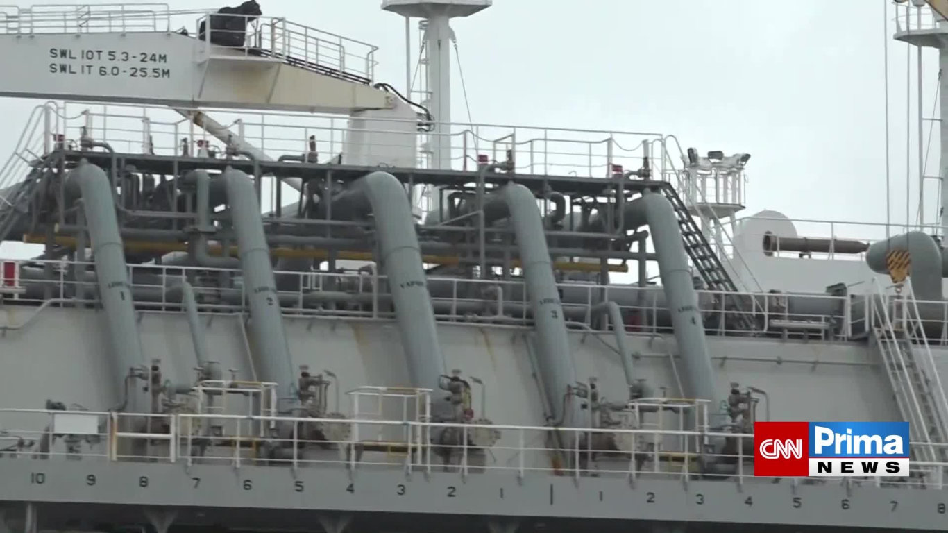 Firmy si nakupují privátní LNG - CNN Prima NEWS