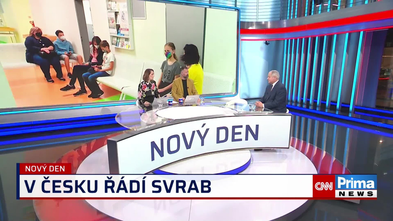 Roman Prymula byl hostem pořadu Nový den - CNN Prima NEWS