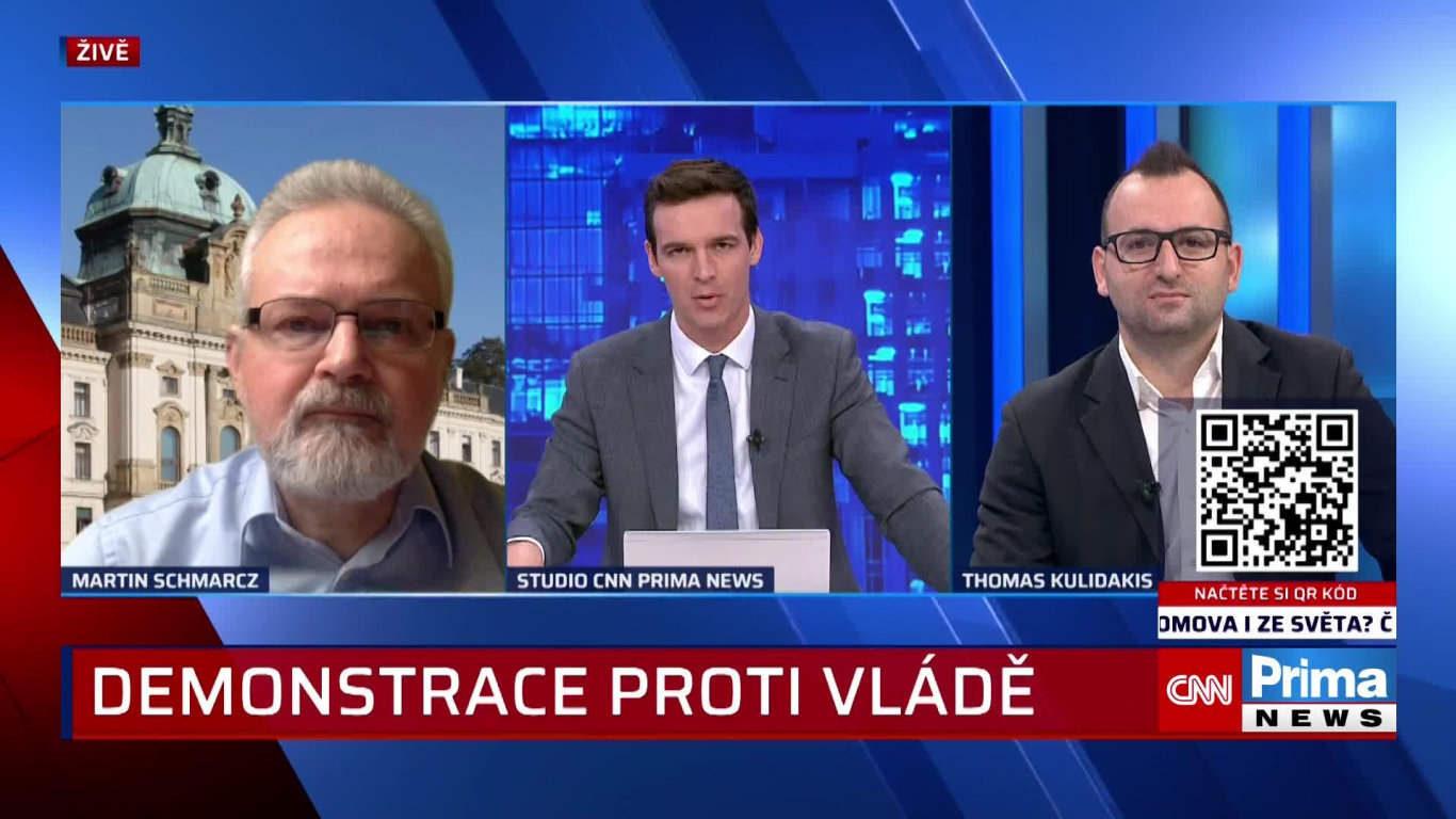 Rozhovor s Martinem Schmarczem - CNN Prima NEWS