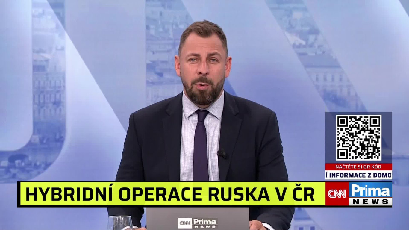 Hybridní operace Ruska v ČR - CNN Prima NEWS