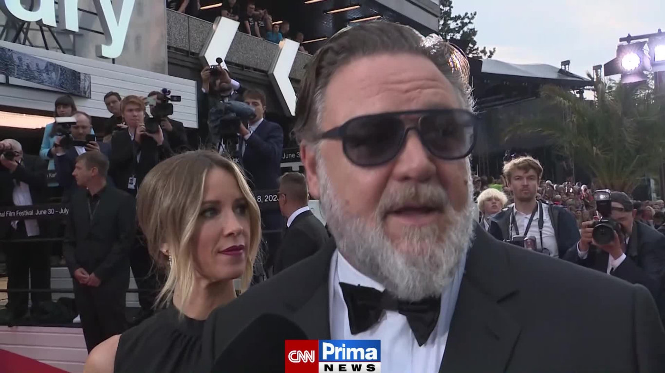 Rozhovor s Russellem Crowem - CNN Prima NEWS