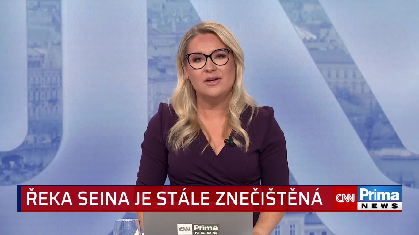 Řeka Seina je stále znečištěná - CNN Prima NEWS