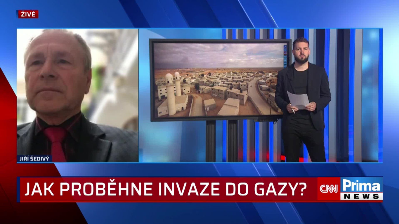 Jak proběhne invaze do Gazy? - CNN Prima NEWS