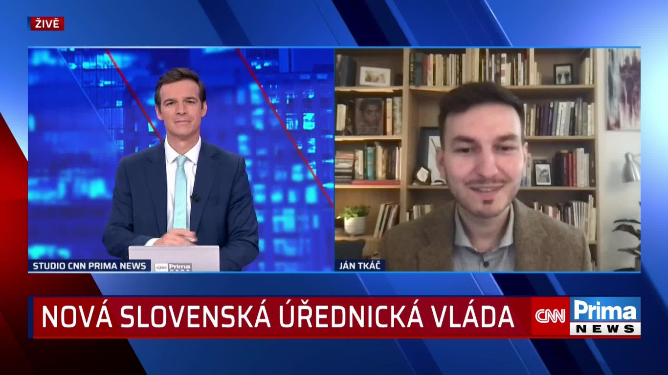 Nová úřednická vláda na Slovensku - CNN Prima NEWS