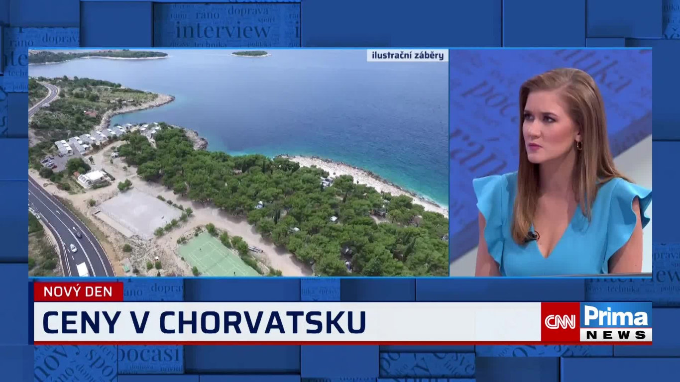 Reportérka radí, jak se připravit na dovolenou v Chorvatsku - CNN Prima NEWS