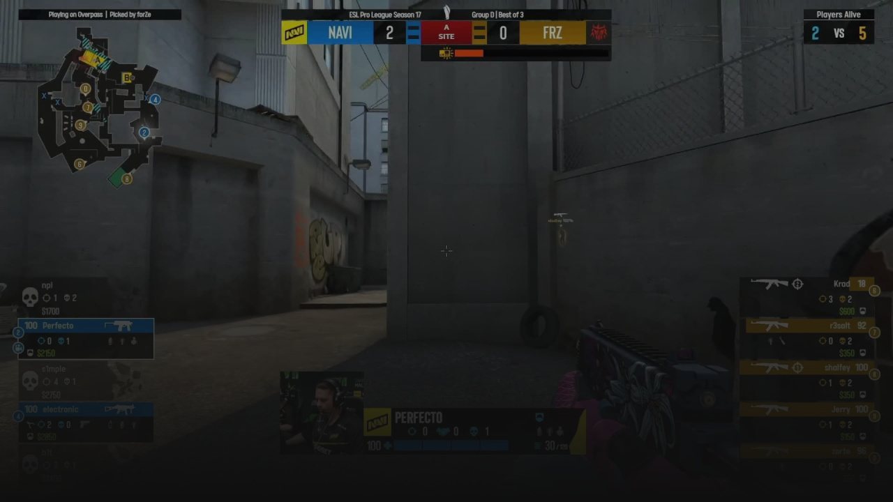 forZe vs. Natus Vincere | ESL Pro League Season 17 | Skupina D - 1. den - PLAYzone - Prima COOL