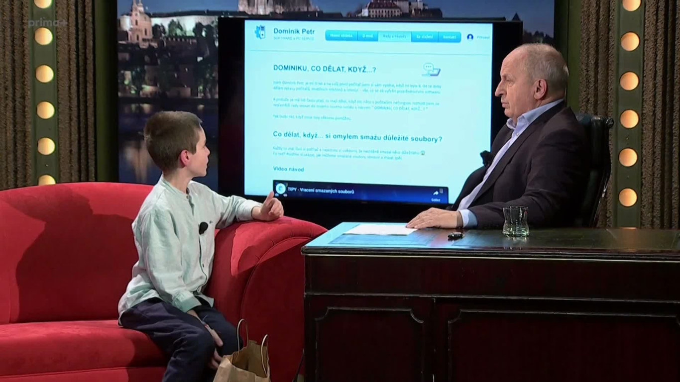 Dominik Petr v Show Jana Krause - Prima Ženy - Prima Ženy