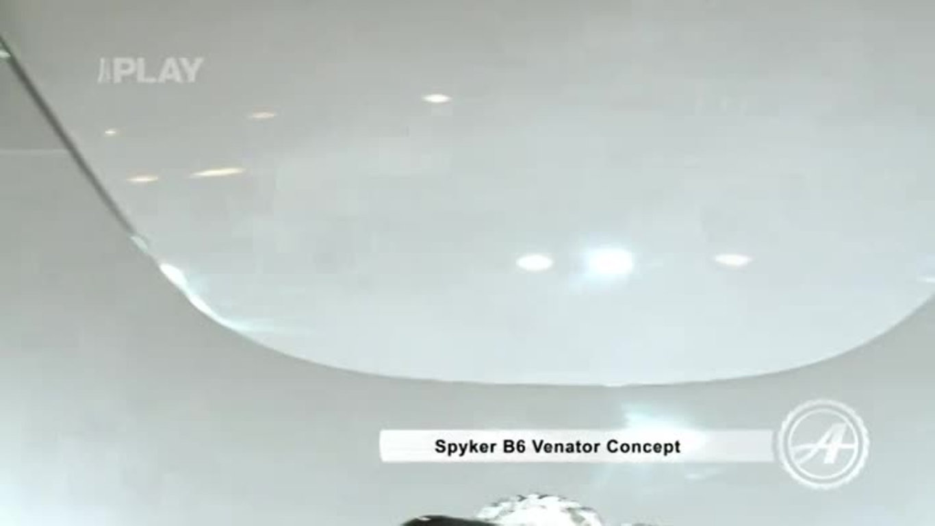 Spyker B6 Venator - Autosalon - CNN Prima NEWS