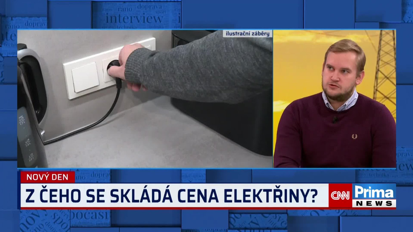 Z čeho se skládá cena elektřiny - CNN Prima NEWS