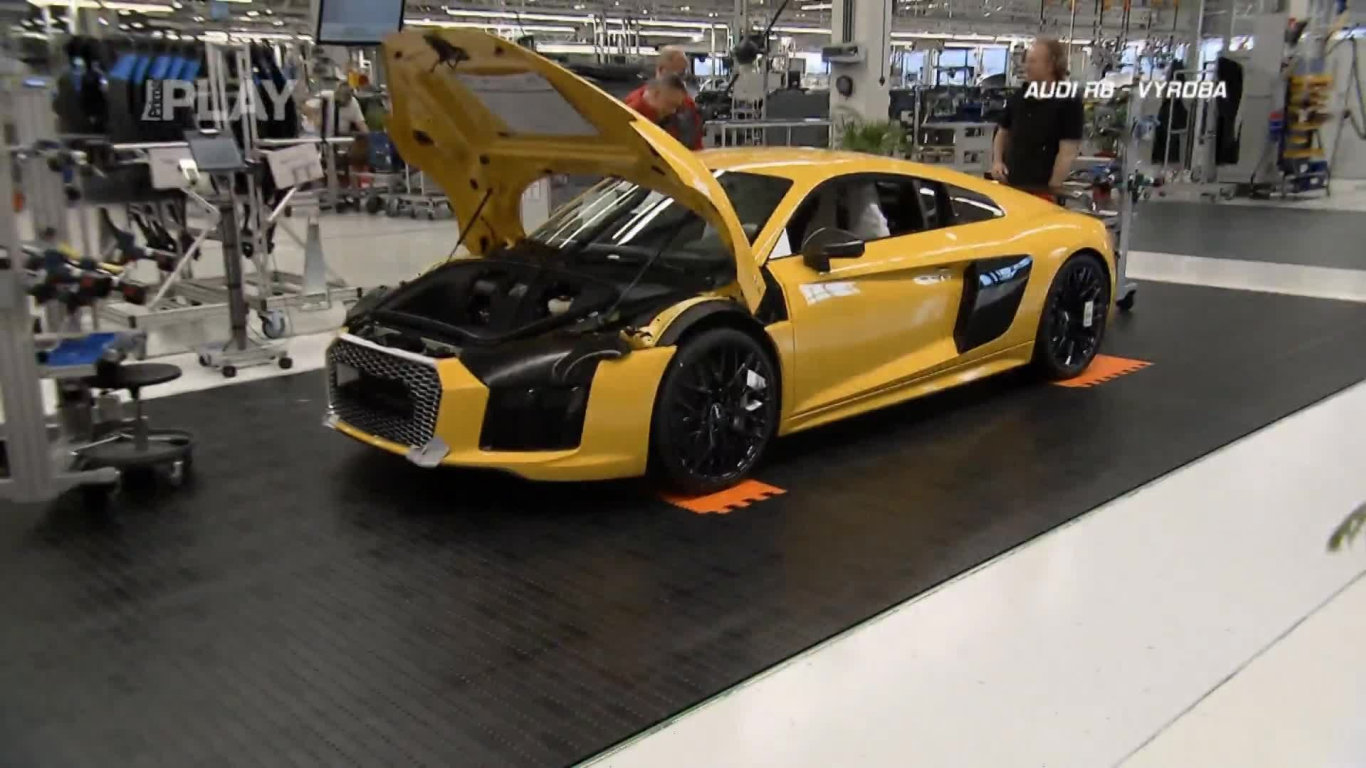 Audi R8 - výroba I.část - Autosalon - CNN Prima NEWS