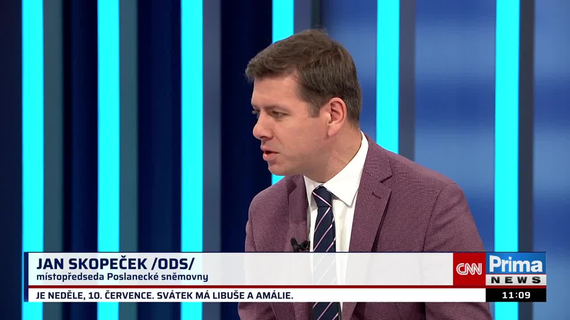 Partie PLUS - epizoda Partie PLUS, Jan Skopeček, Radek Vondráček, Věra Kovářová, Tomio Okamura ...