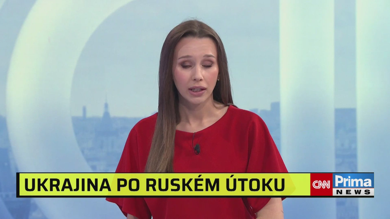 Kyjev a Dnipro čelily rozsáhlým ruským útokům - CNN Prima NEWS