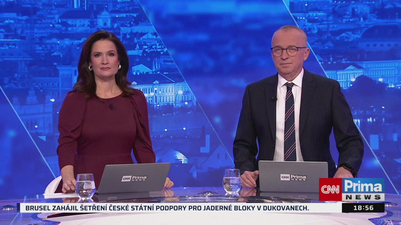 HLAVNÍ ZPRÁVY, 22.12. v 18:55 - HLAVNÍ ZPRÁVY - CNN Prima NEWS