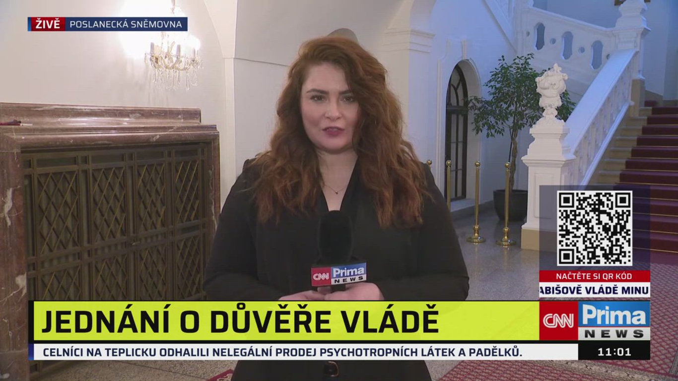 ZPRÁVY, 15.1. v 11:00 - ZPRÁVY - CNN Prima NEWS