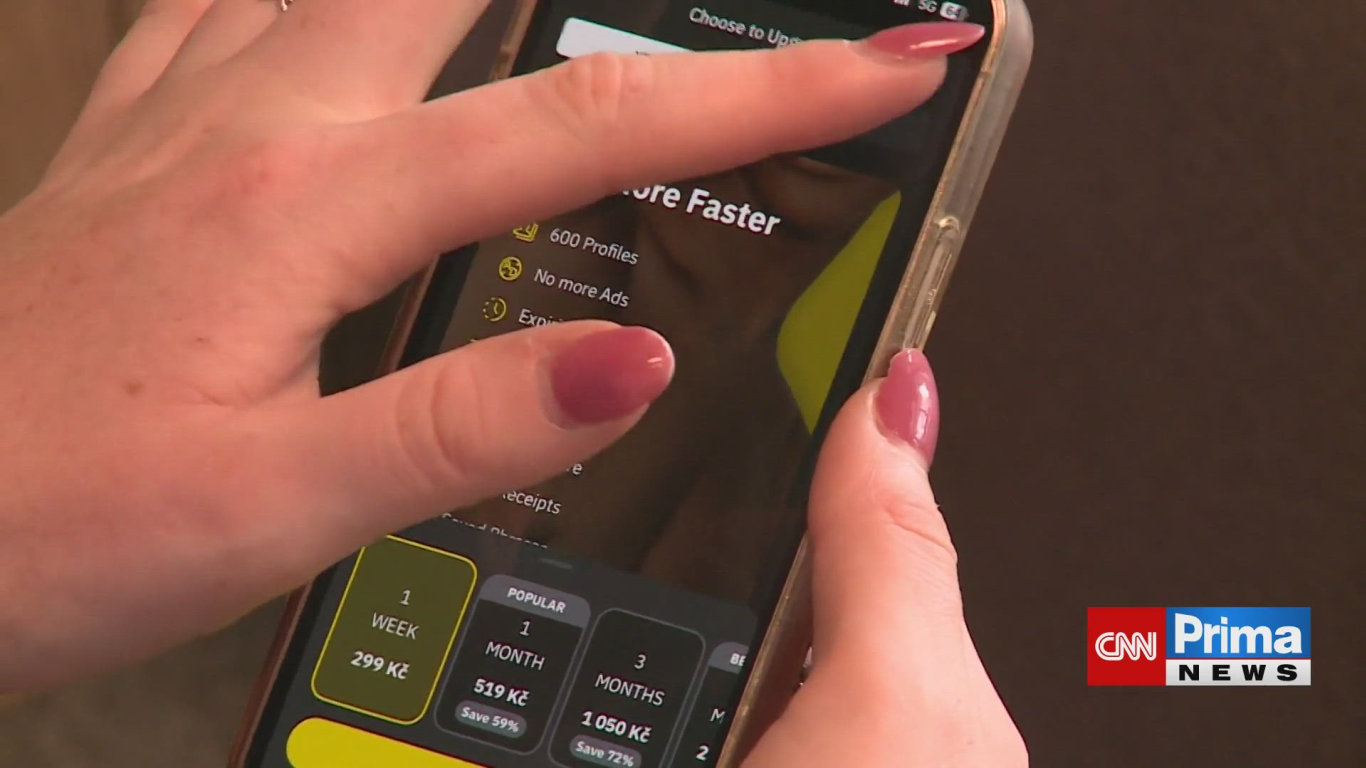 40 % Čechů se seznamuje přes aplikace - HLAVNÍ ZPRÁVY - CNN Prima NEWS