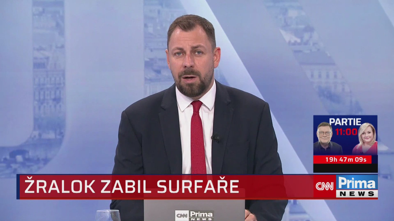 Žralok zabil surfaře u Sydney - CNN Prima NEWS