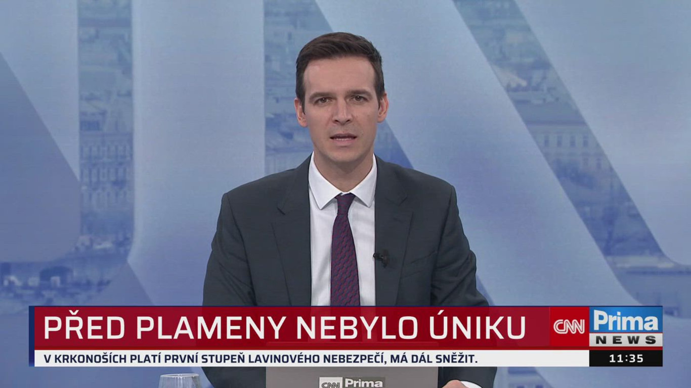 ZPRÁVY PLUS, 2.1. v 11:30 - Štěpán Vymětal - ZPRÁVY - CNN Prima NEWS