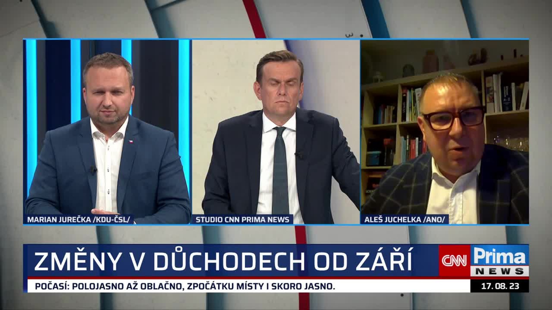 360° - epizoda 360°, Marian Jurečka, Aleš Juchelka, Jana Michailidu ...