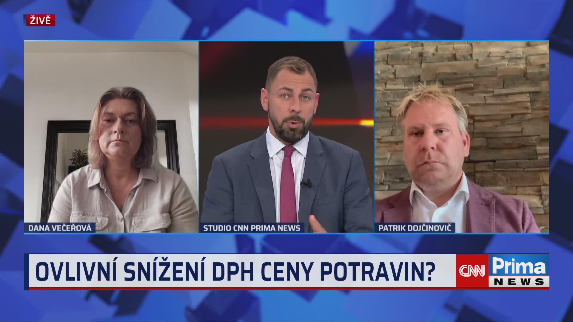 Partie PLUS - epizoda Partie PLUS, Dana Večeřová, Patrik Dojčinovič, Petr Dufek - 10.9. v 13:00 ...