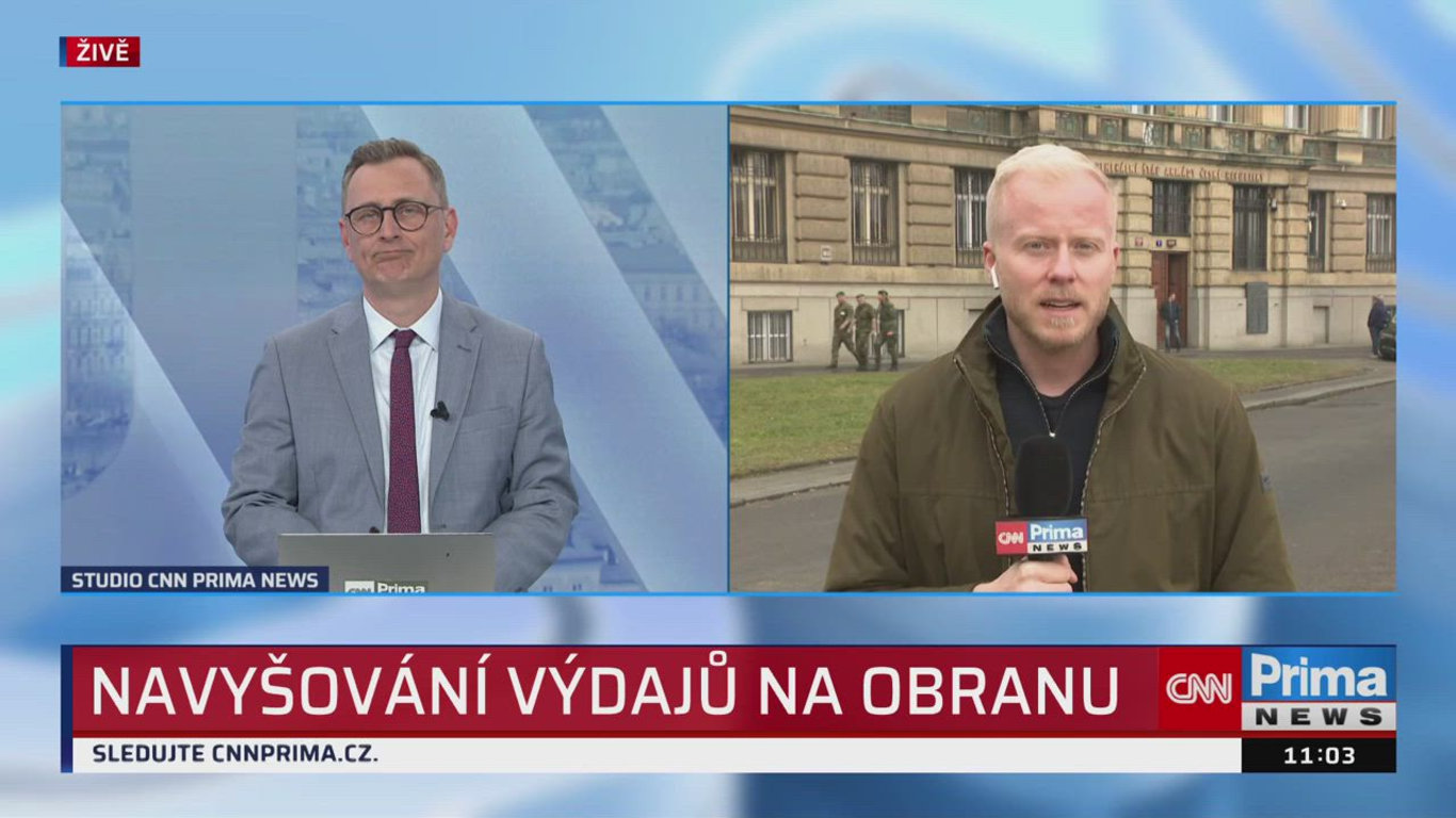 ZPRÁVY, Oldřich Bureš, Patrik Nacher, Petr Letocha - 25.2. v 11:00 - ZPRÁVY - CNN Prima NEWS