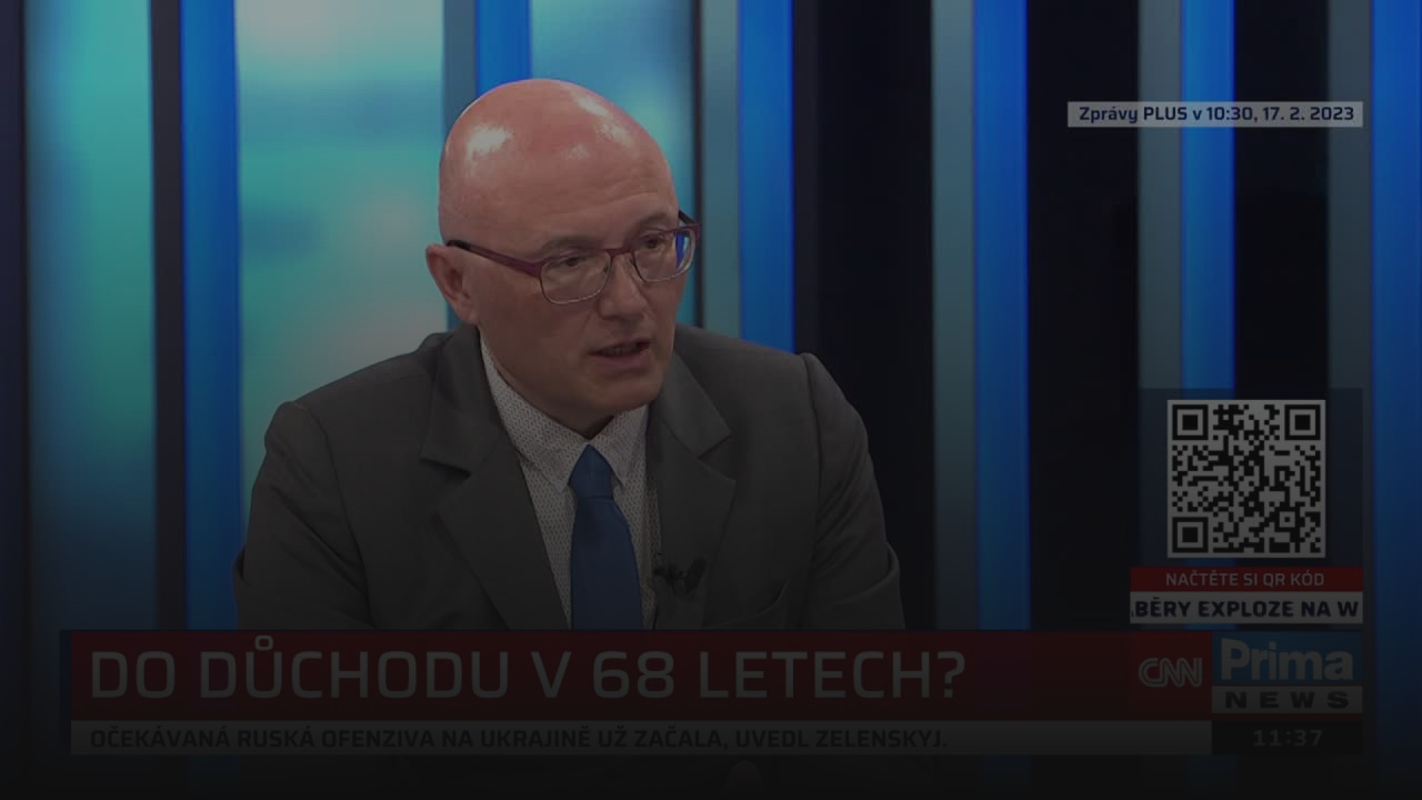 Roman Prymula, Tomáš Richter - ZPRÁVY PLUS - CNN Prima NEWS
