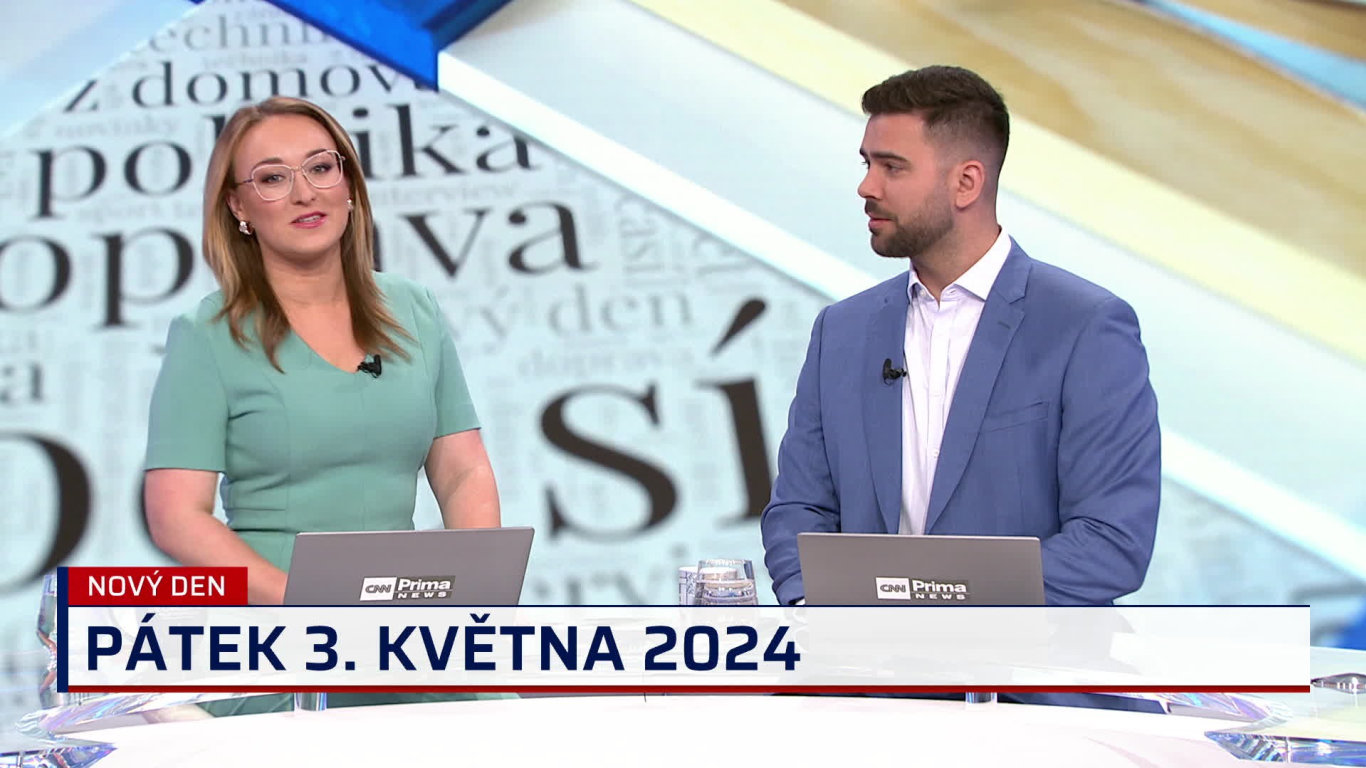 NOVÝ DEN - 3.5. v 05:55 - NOVÝ DEN - CNN Prima NEWS