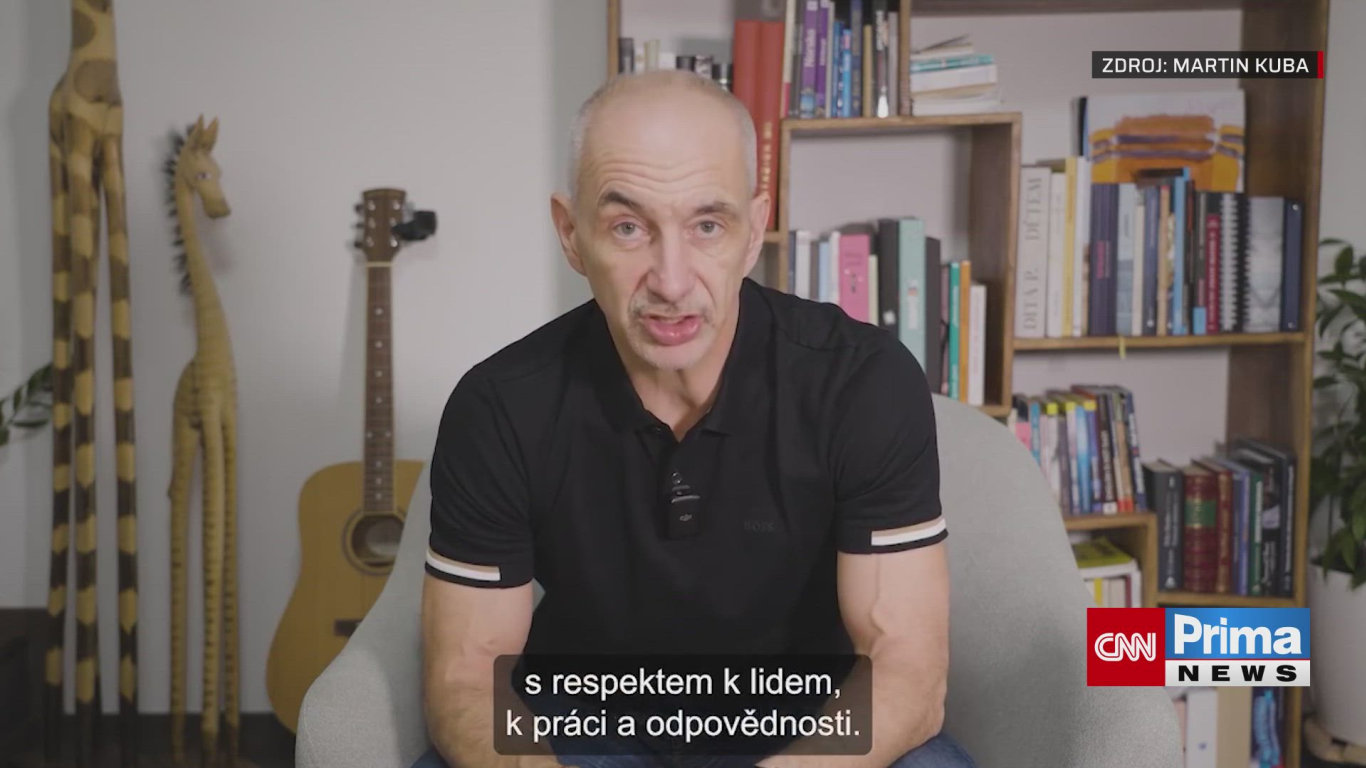 Martin Kuba opouští ODS, chce založit nové hnutí - CNN Prima NEWS