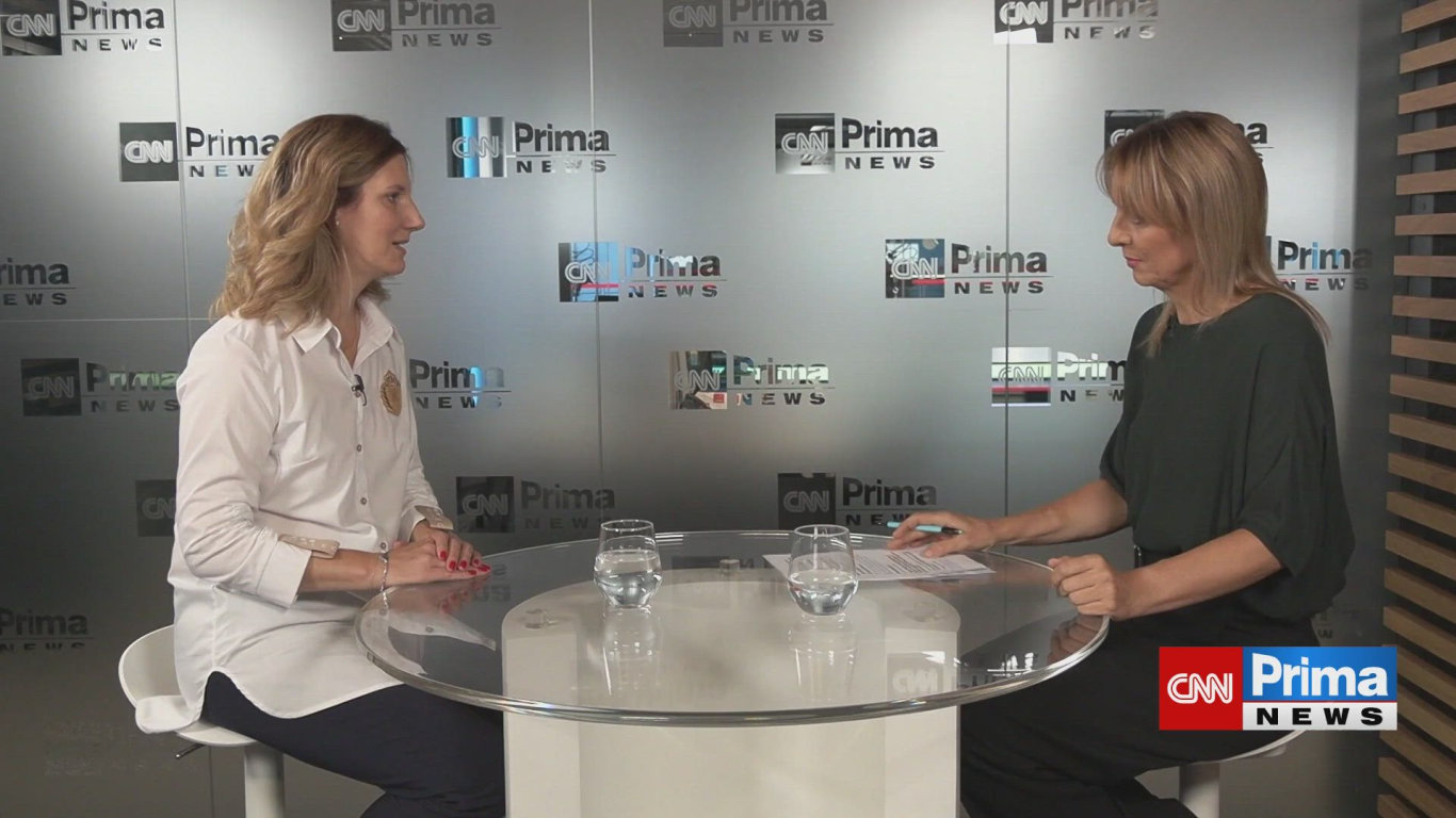 Interview PLUS, Markéta Vaňková - 26.9. v 14:40 - Interview PLUS - CNN ...