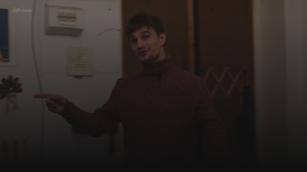 EXPERIMENT 21 (1): Štěpán. Takto bydlel před Experimentem 21 ...
