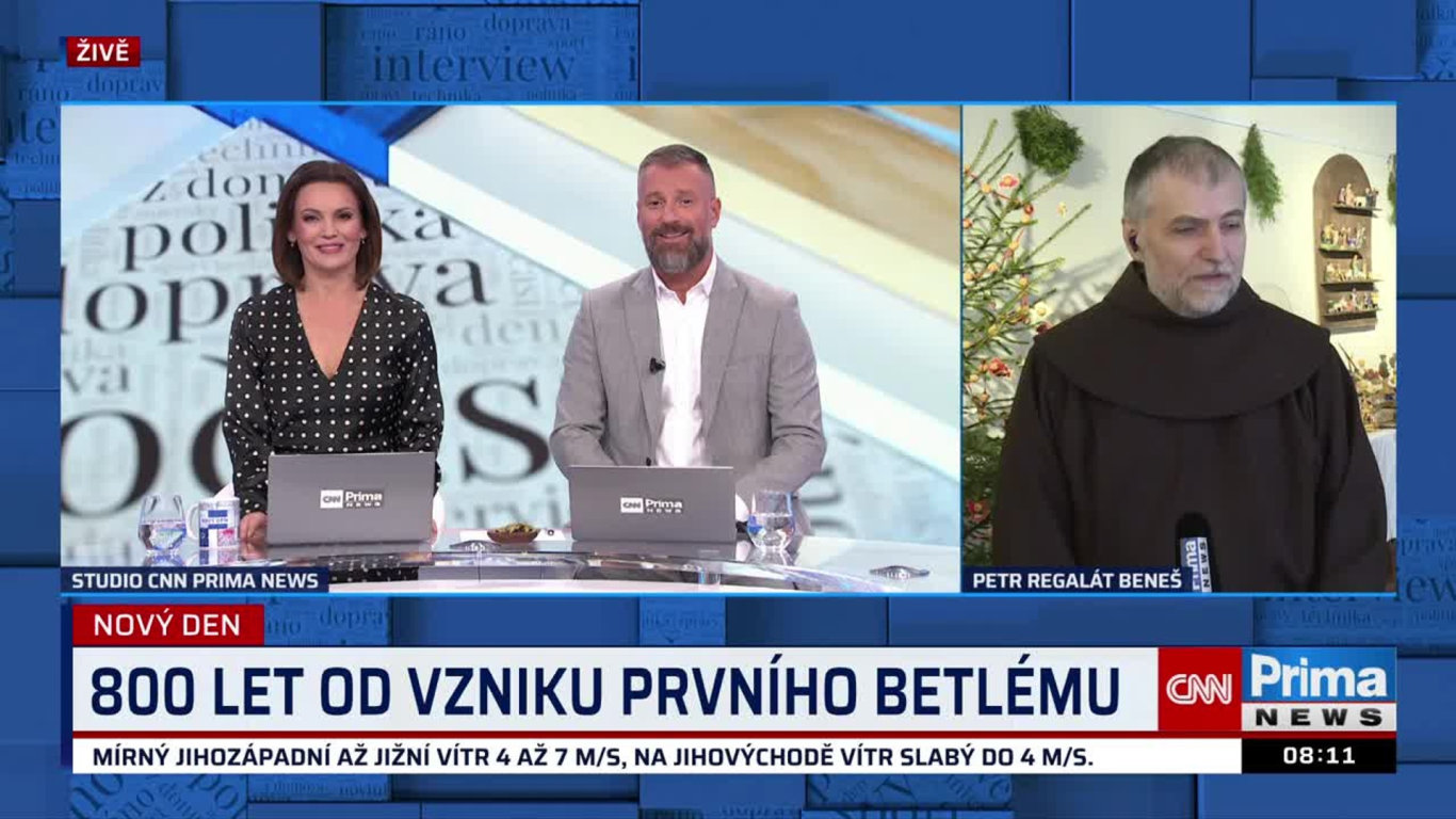 NOVÝ DEN, Daniela Révai, Petr Vágner - 29.11. v 07:53 - NOVÝ DEN - CNN Prima NEWS