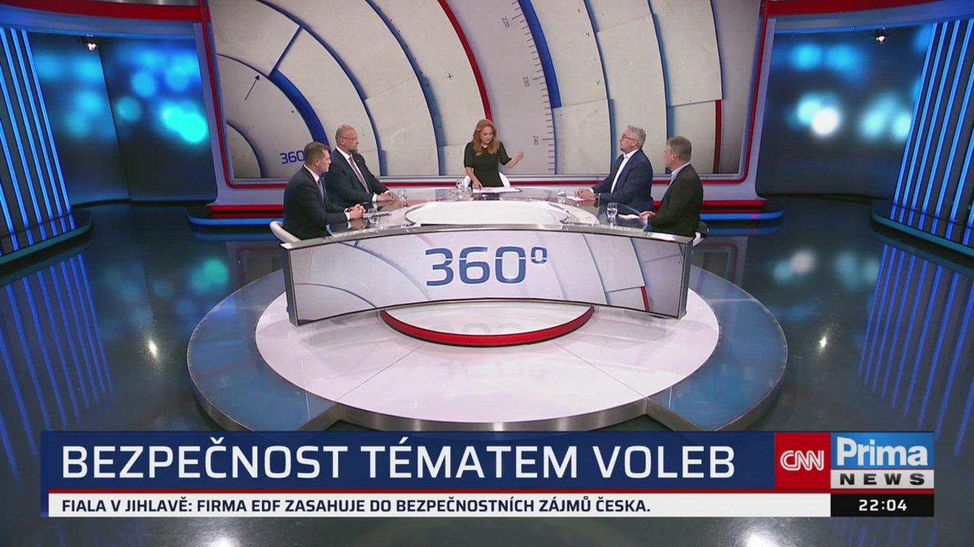 360°, Michael Kocáb, Cyril Svoboda, Jakub Landovský - 15.5. v 21:59 ...