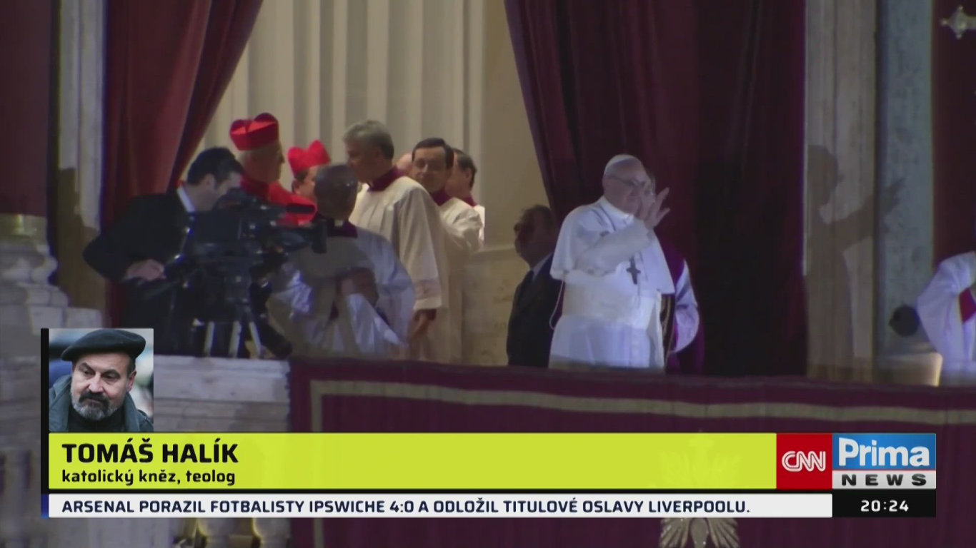 Tomáš Halík o významu papeže Františka - CNN Prima NEWS