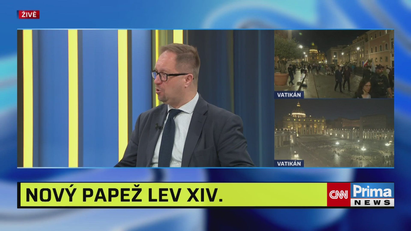 Roman Joch a Radek Tichý o novém papeži - CNN Prima NEWS